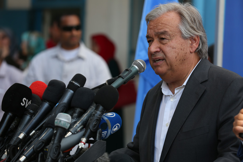 UN Secretary General visit to Israel & Palestine